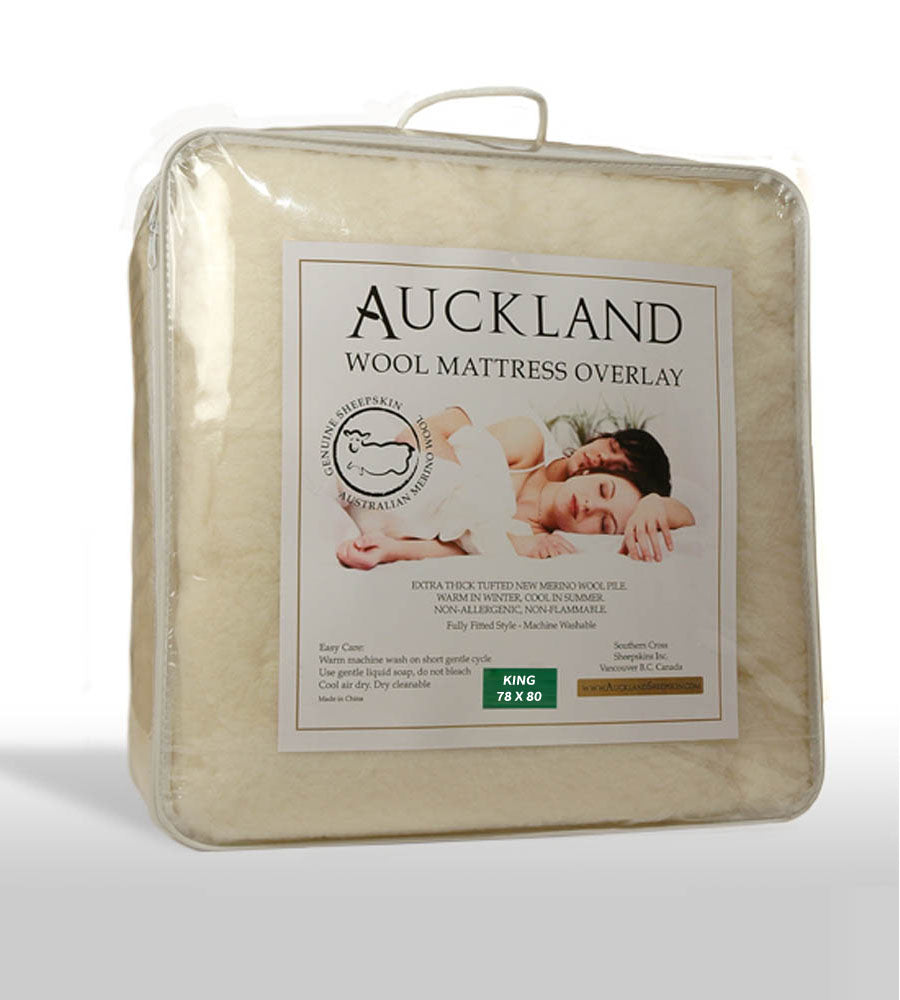 Wool Filled Duvets & Natural Wool Mattress Pads | SheepskinShop.ca ...
